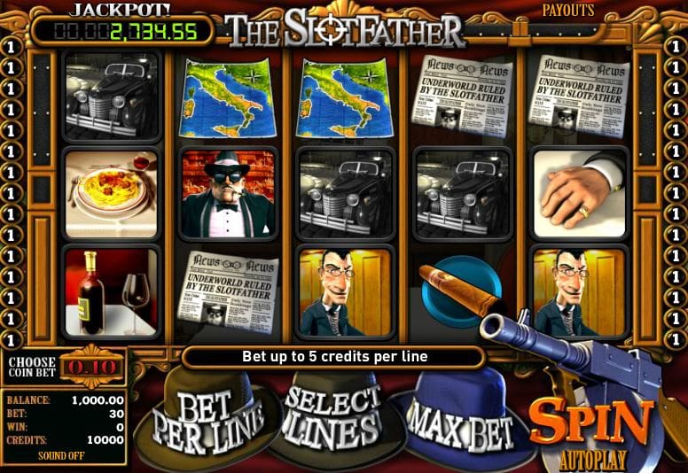 Slotfather Slot Review + Free Demo & Mafia-Themed Action